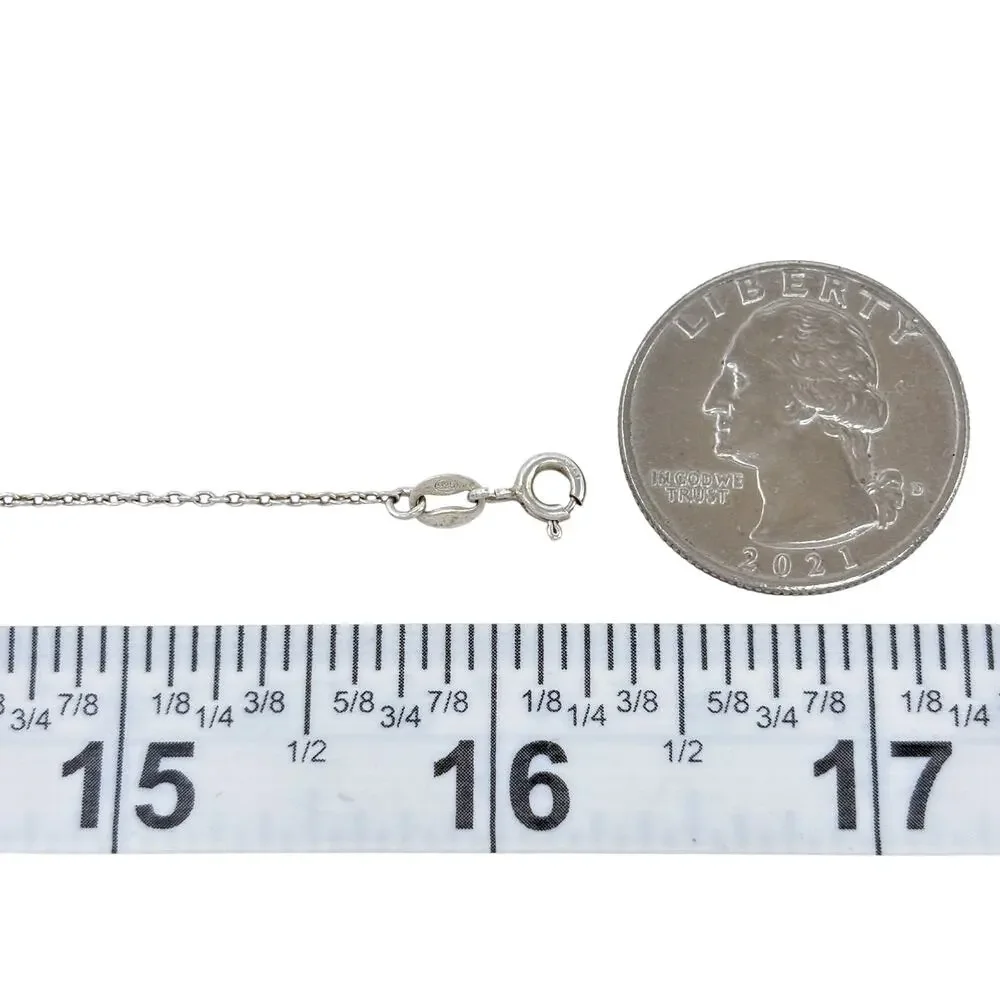 Unbranded | Jewelry | Vintage Sterling Silver 925 2mm Cable Link Chain ...